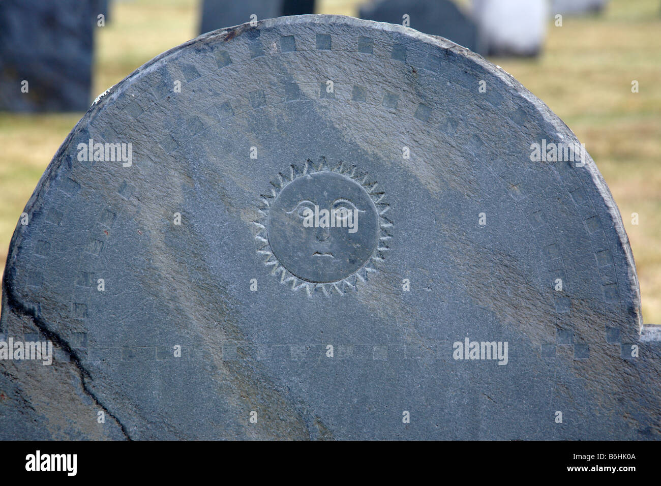 Rockingham Meeting House Cemetery during the autumn months Located in ...