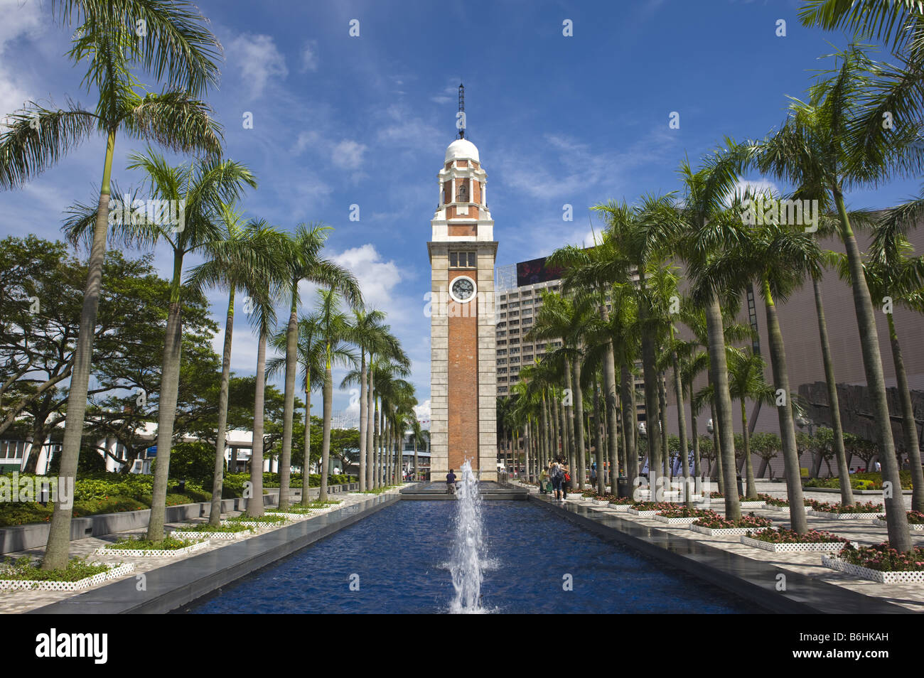 Former Kowloon Canton Railway Clock Tower also known as the Tsim Sha ...