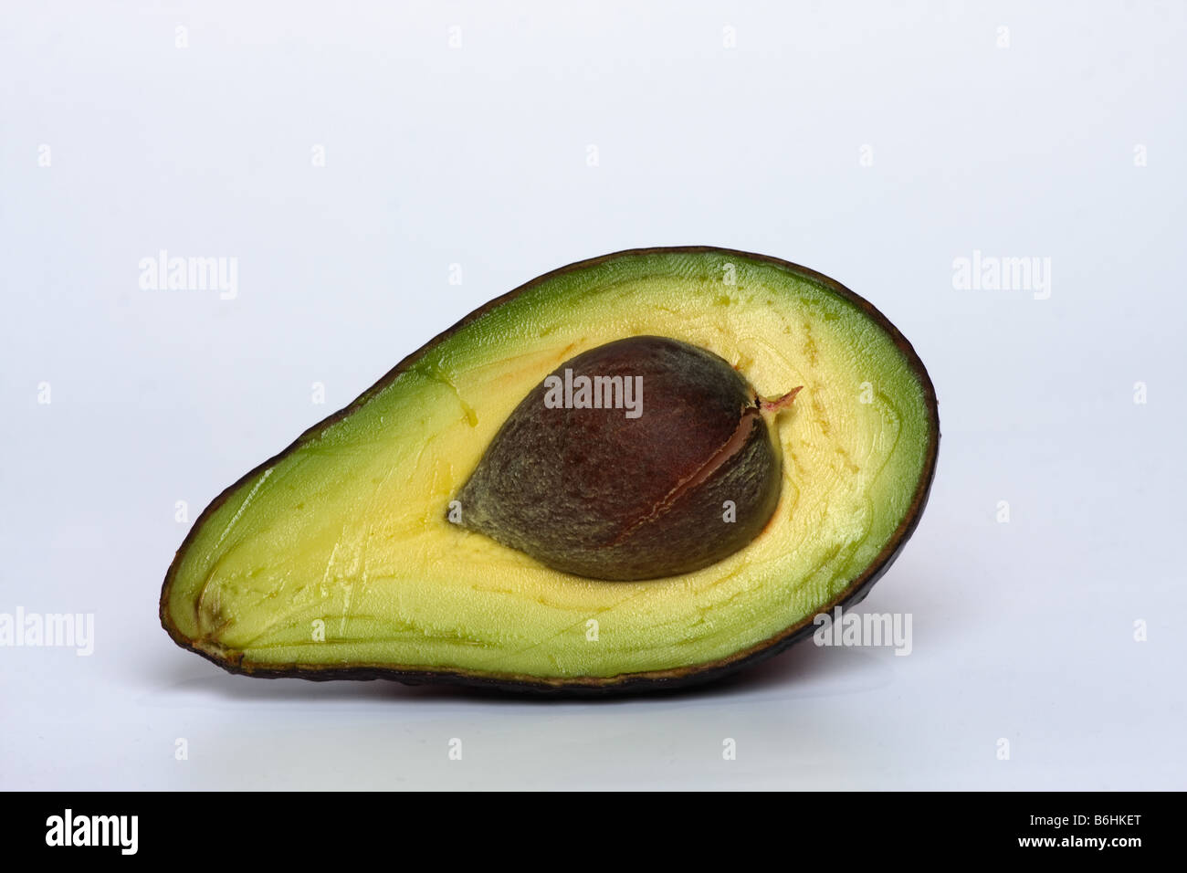 half of avocado Stock Photo - Alamy