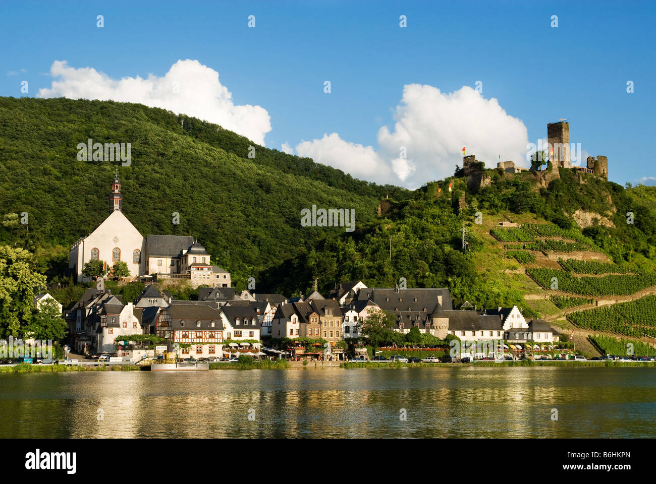 Beautiful village of beilstein germany along the mosel river in germany Stock Photo - Alamy