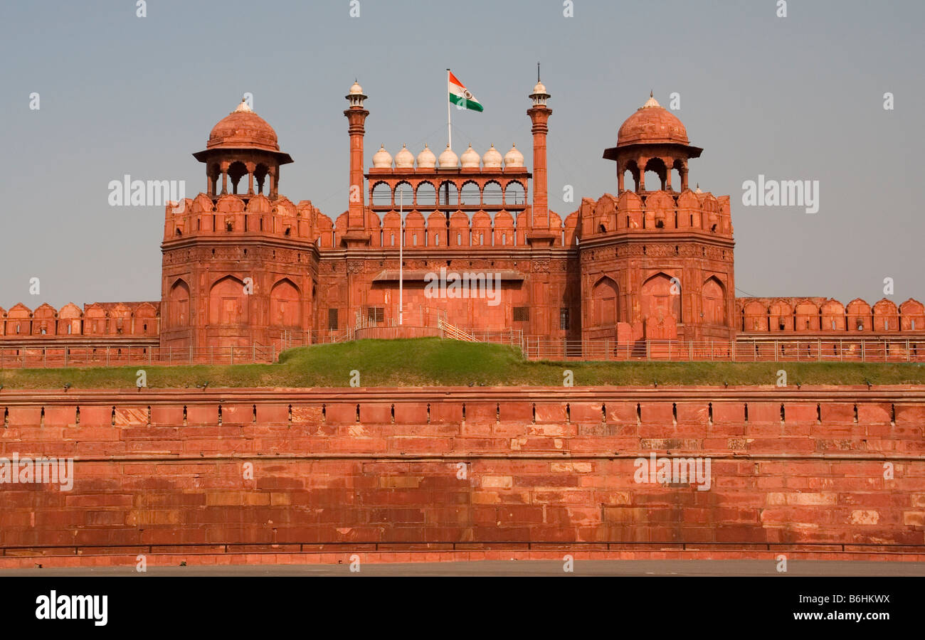 Lahore Gate Front Gate of Red Fort Mughal Emperor Palace Delhi India ...