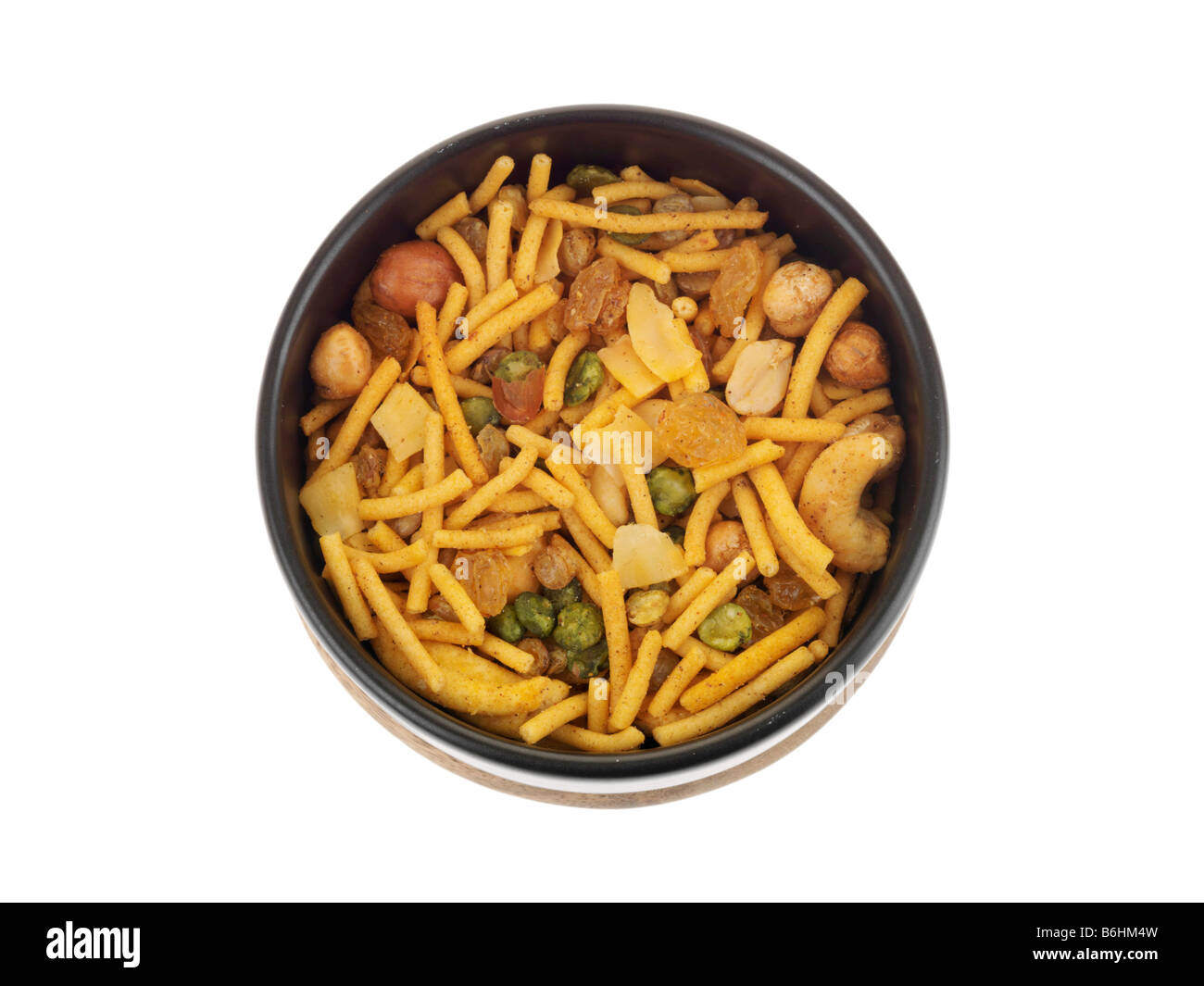 Indian bombay mix snack Cut Out Stock Images & Pictures - Alamy