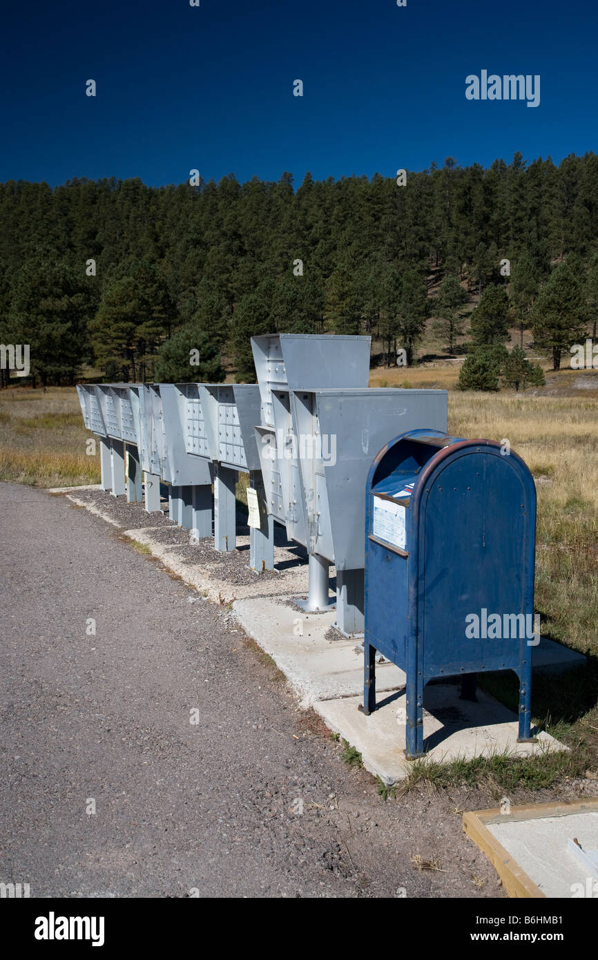 Old Mailbox in rural scene, USA Stock Photo - Alamy