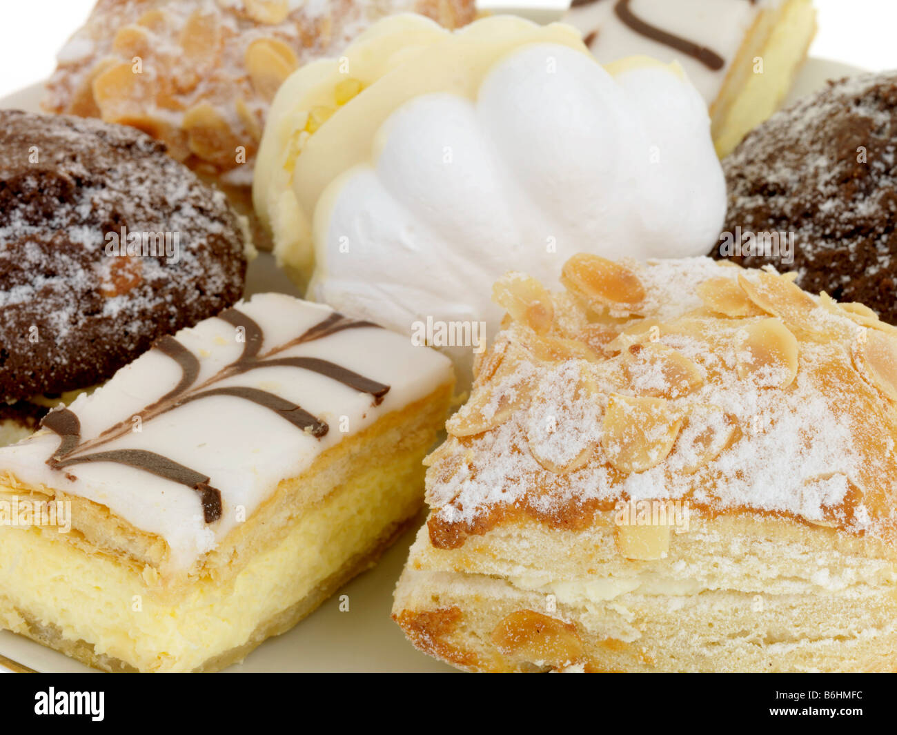 Selection of Cakes Stock Photo - Alamy