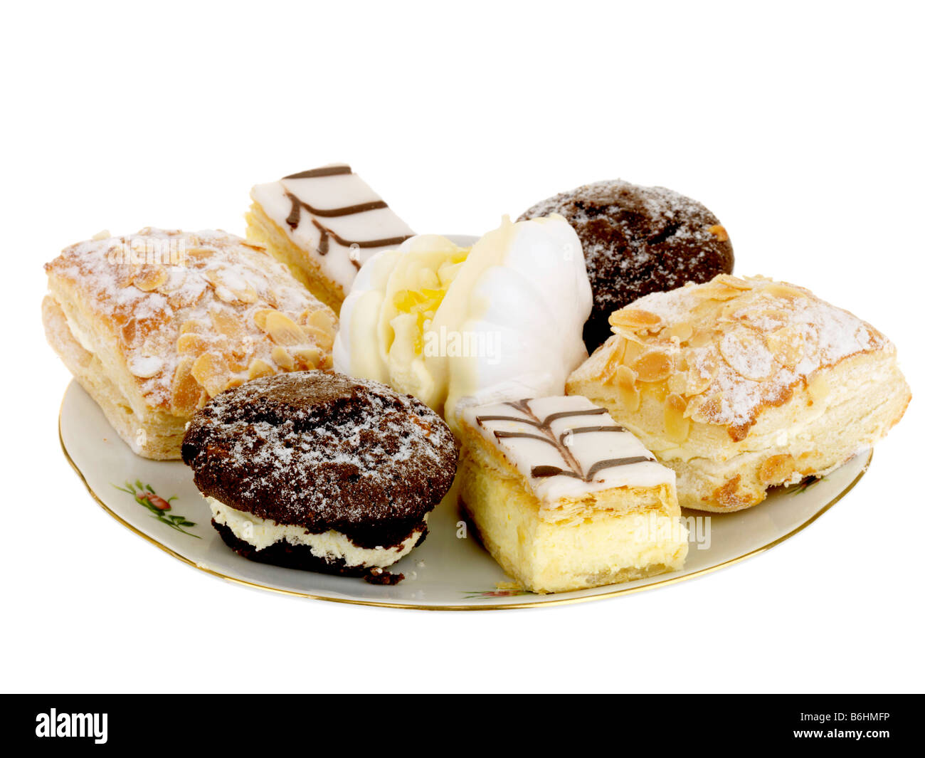 Selection of Cakes Stock Photo - Alamy