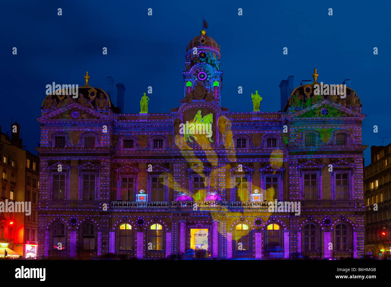 City hall lyon france hi-res stock photography and images - Alamy