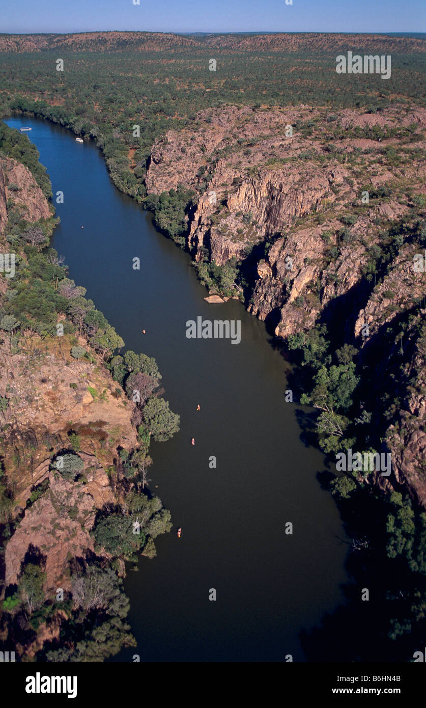 Aerial, “Katherine Gorge” Australia Stock Photo - Alamy