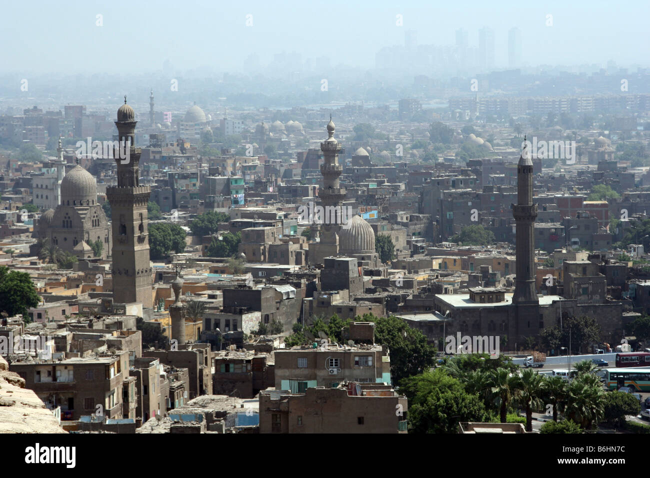 Cairo cityscape mosques hi-res stock photography and images - Alamy