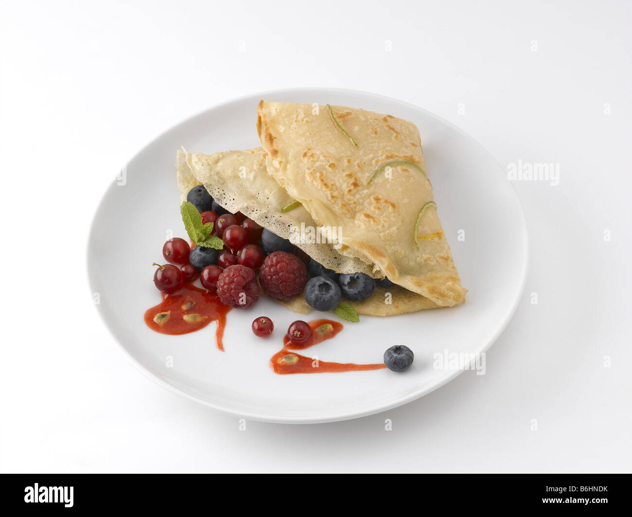 Raspberry crape hi-res stock photography and images - Alamy