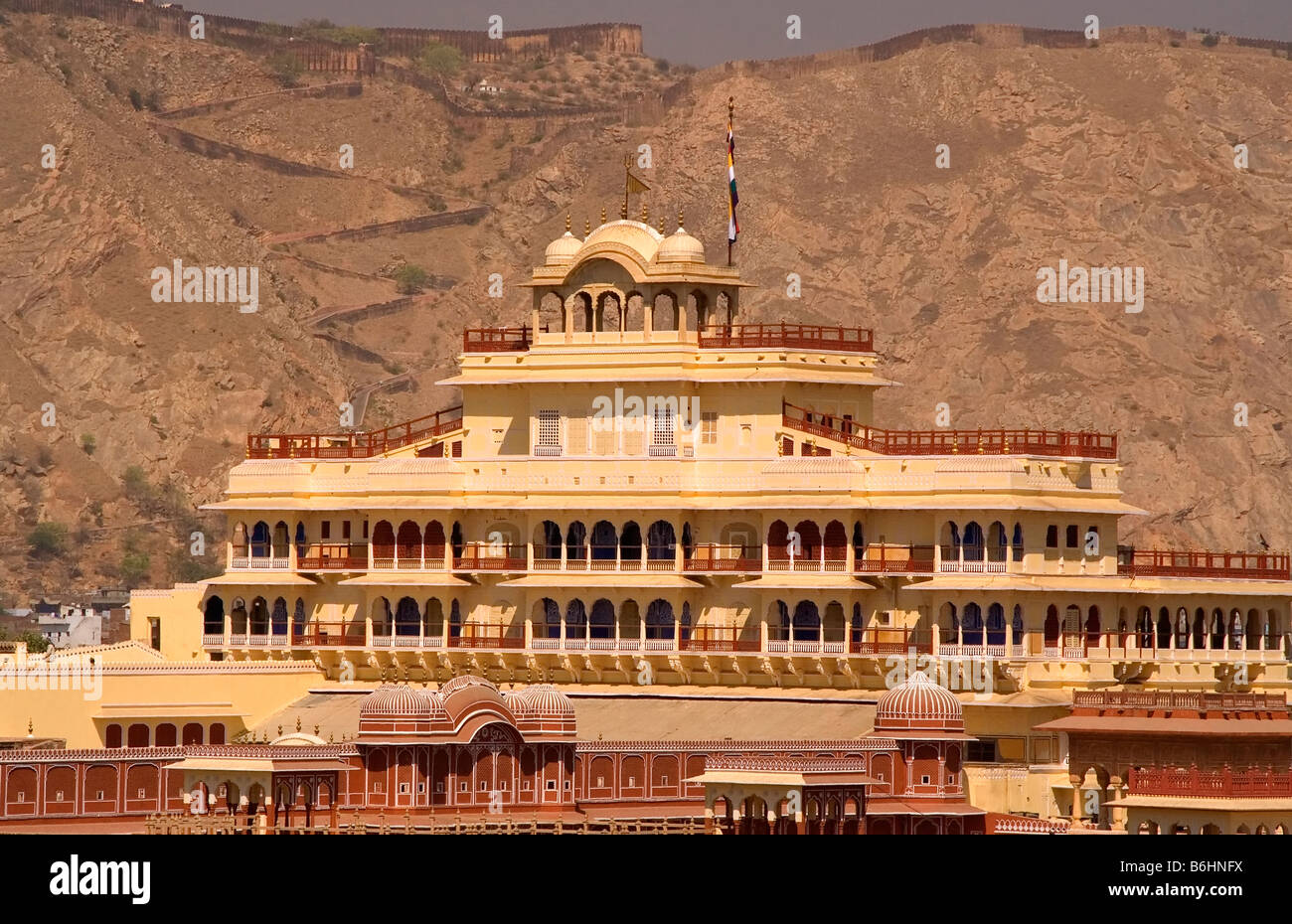 Khan's Palace Jainpur India Stock Photo - Alamy
