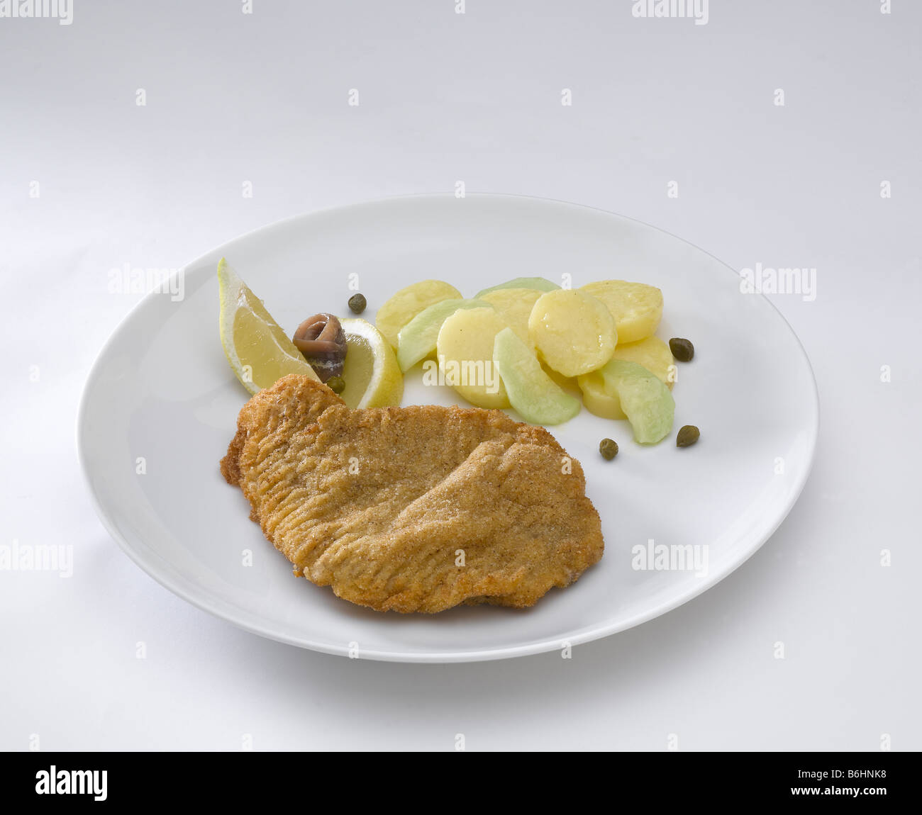 Wiener schnitzel fry Cut Out Stock Images & Pictures - Alamy
