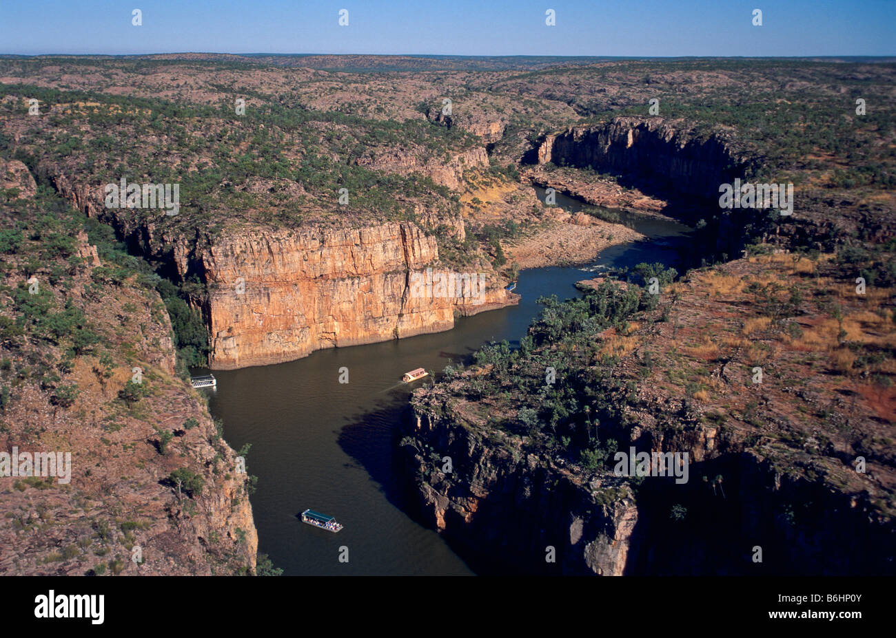 Aerial, “Katherine Gorge” Australia Stock Photo - Alamy