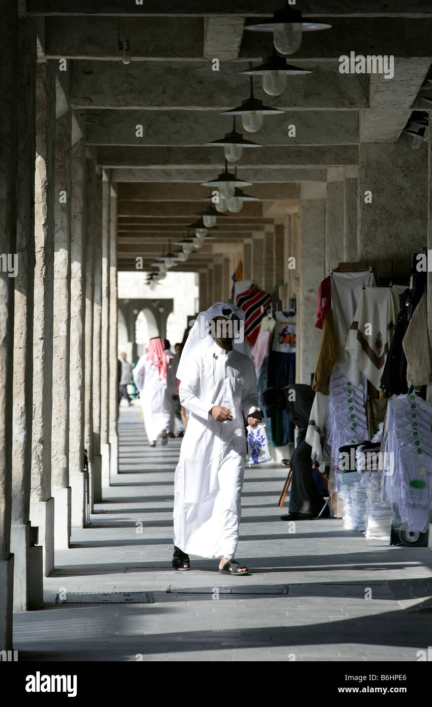 QAT, Qatar: Doha, Souq al Waqif, the oldest bazaar in Qatar Stock Photo ...