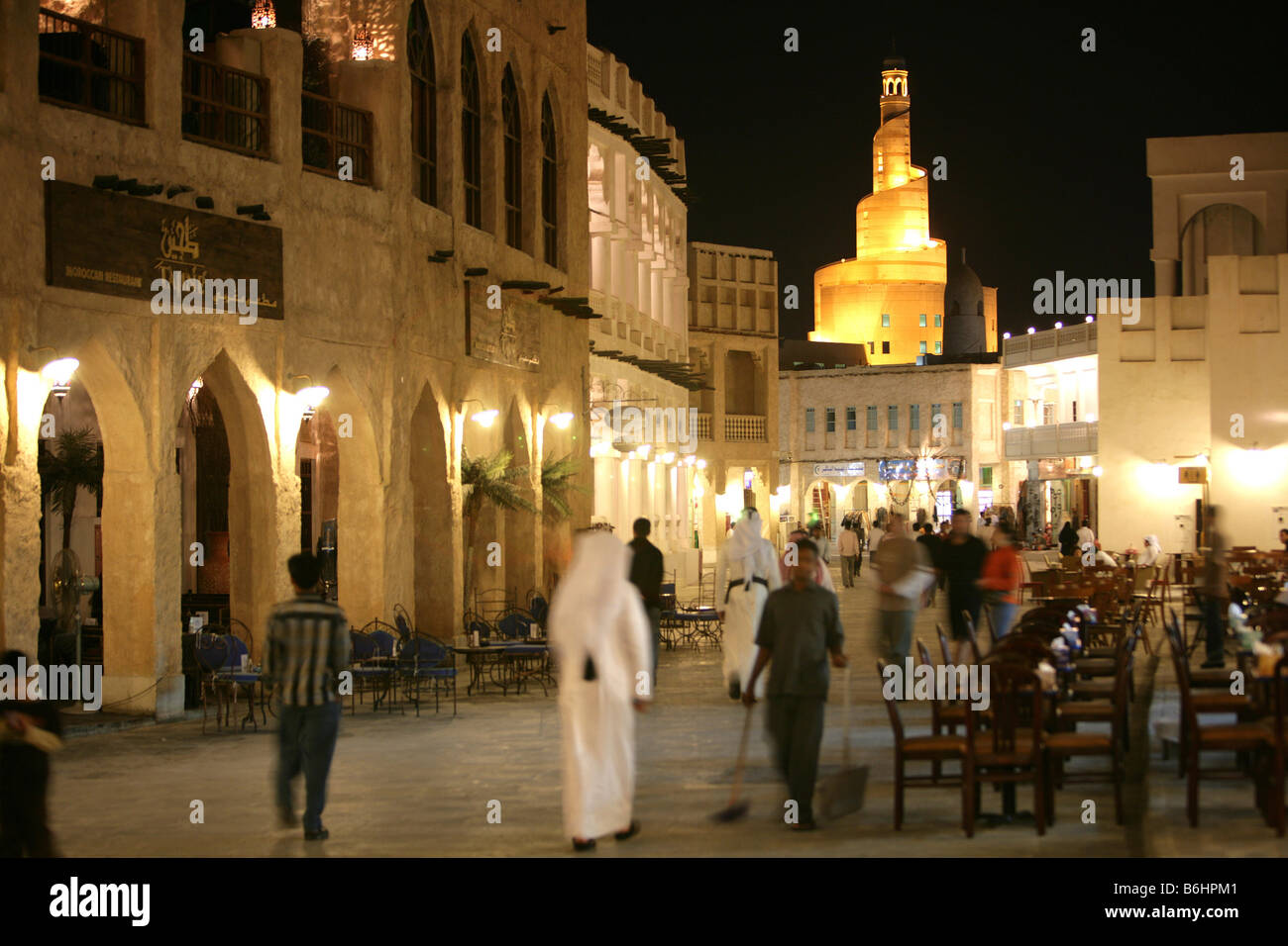 QAT, Qatar: Doha, Souq al Waqif, the oldest bazaar in Qatar Stock Photo ...
