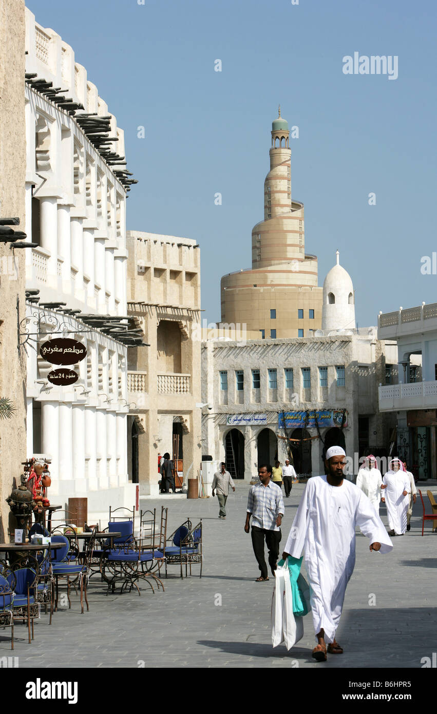 QAT, Qatar: Doha, Souq al Waqif, the oldest bazaar in Qatar Stock Photo ...
