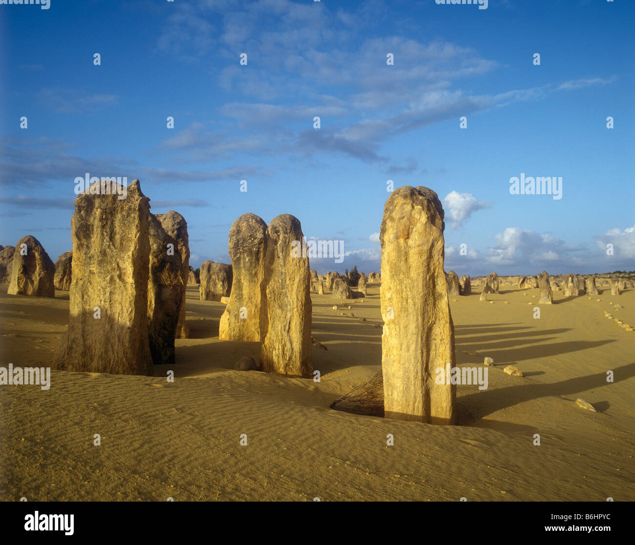The Pinnacles Desert near Cervantes, The Pinnacles - A large area of ...