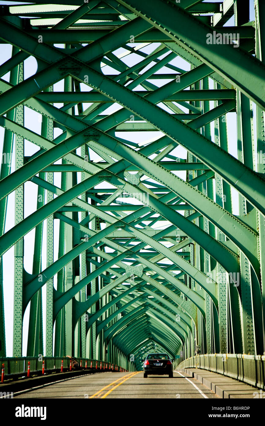 The Conde B. McCullough Memorial Bridge, formerly the Coos Bay Bridge ...