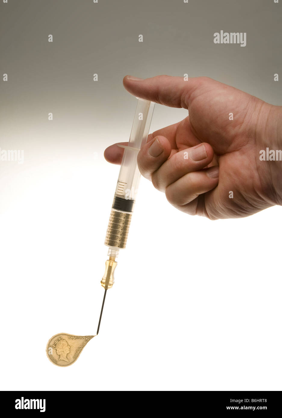 Money economy Injection Stock Photo - Alamy