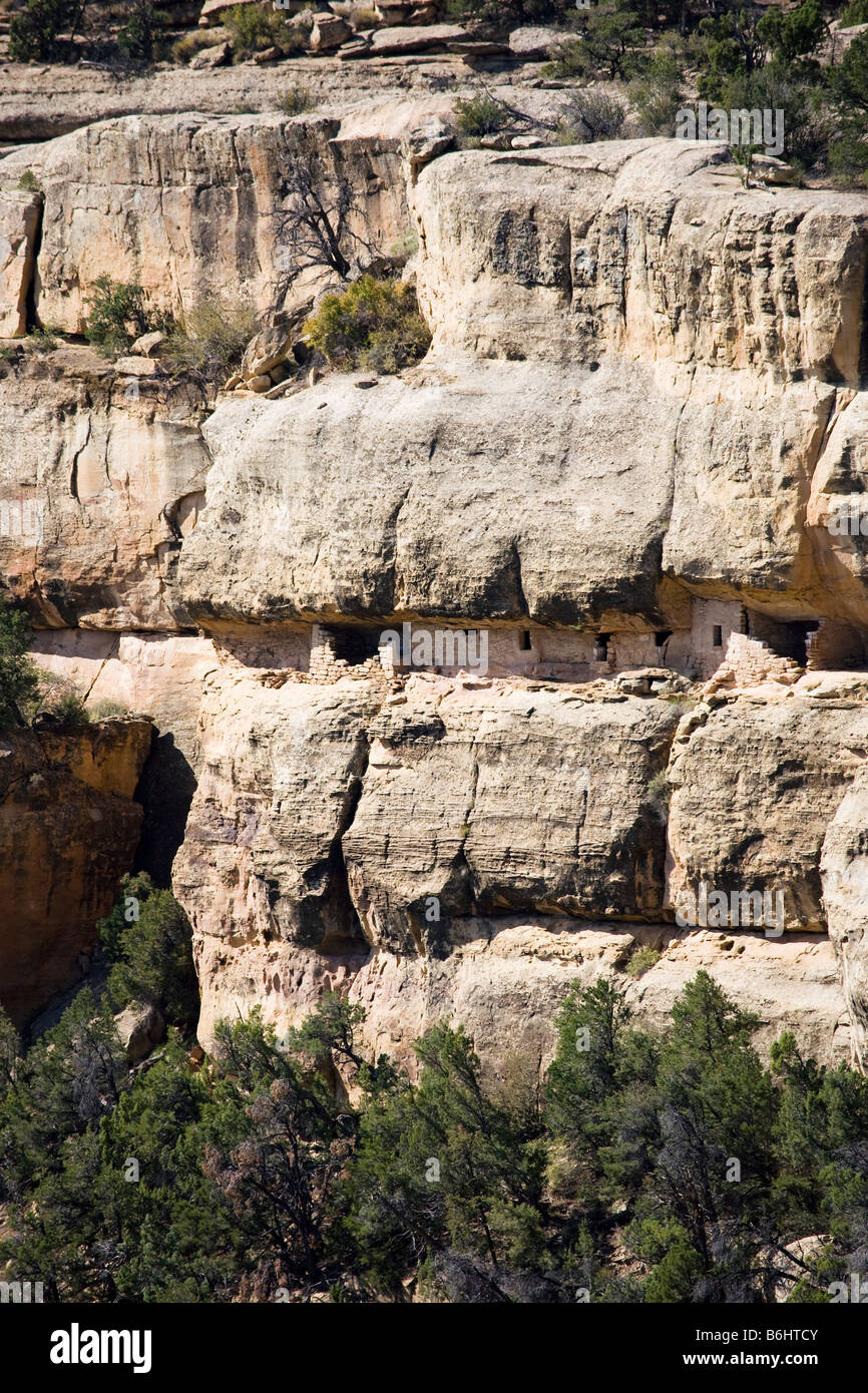 House of many Windows, Mesa Verde National Park in Colorado, USA Stock ...