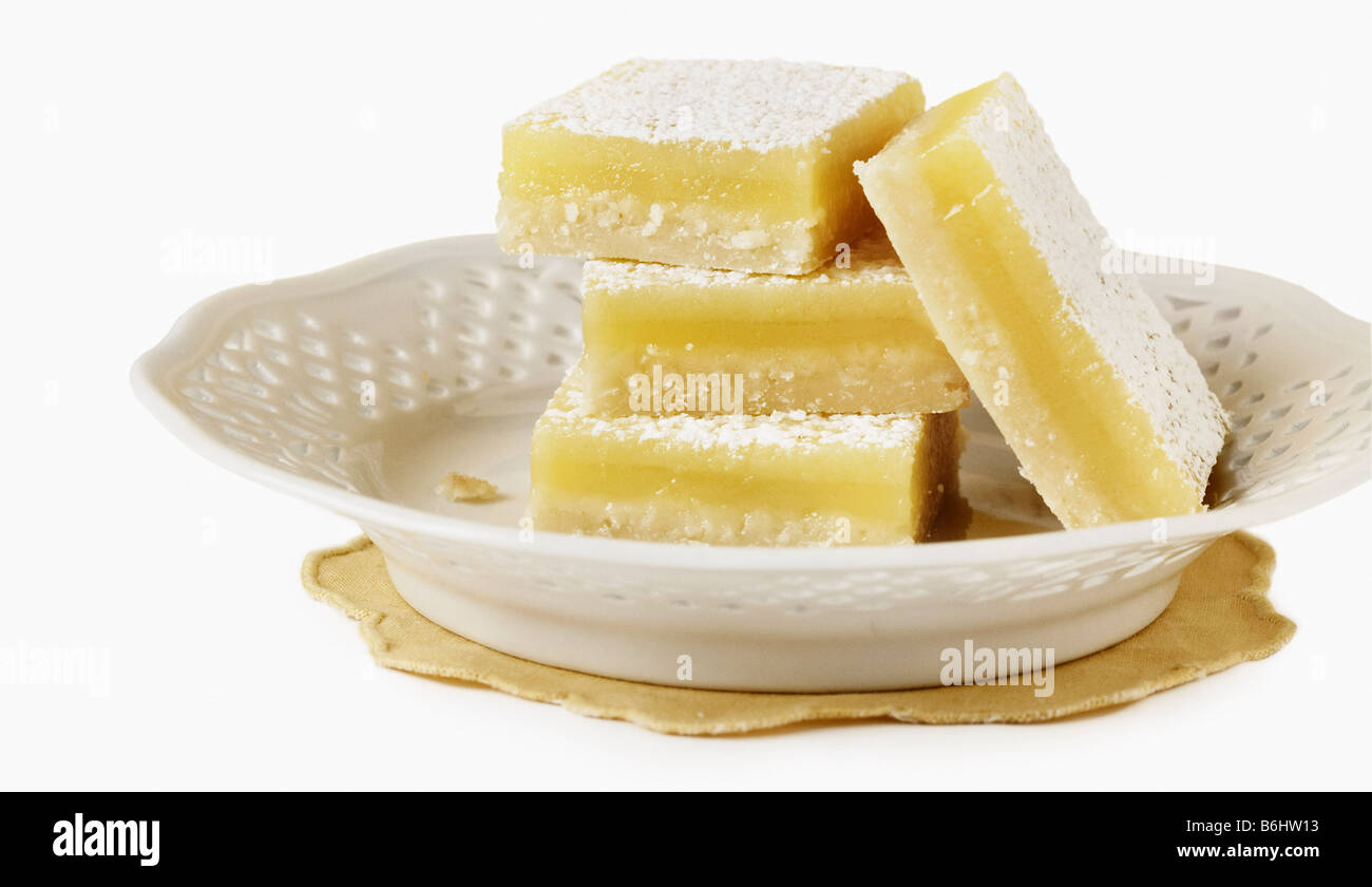 Home baked lemon squares hi-res stock photography and images - Alamy