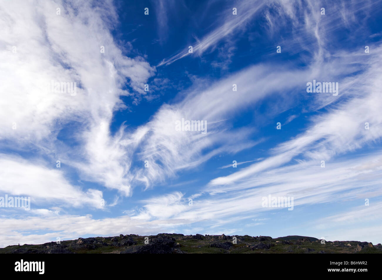 Over blue sky background hi-res stock photography and images - Alamy