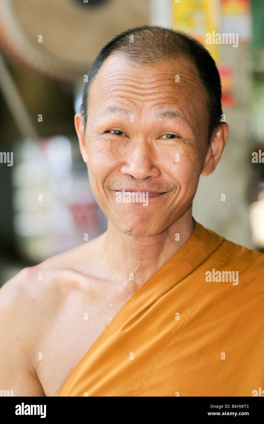 Happy Monk Smiling Monk High Resolution Stock Photography and Images ...