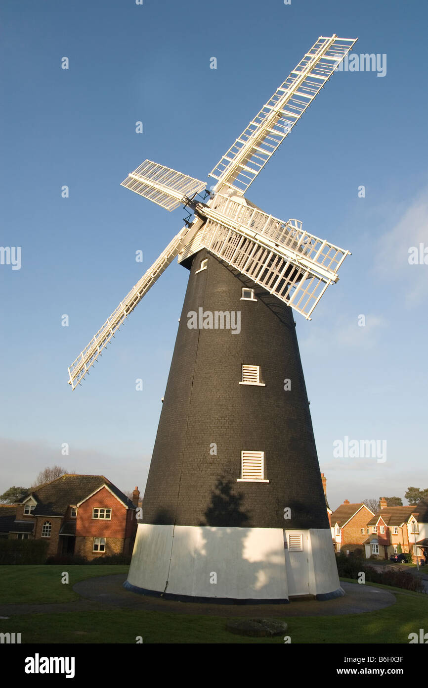19 century windmill in Shirley Croydon Stock Photo - Alamy