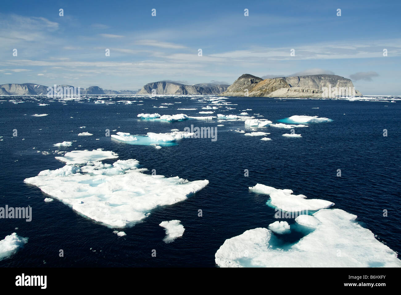 Cape Mercy Cumberland Sound Stock Photo - Alamy
