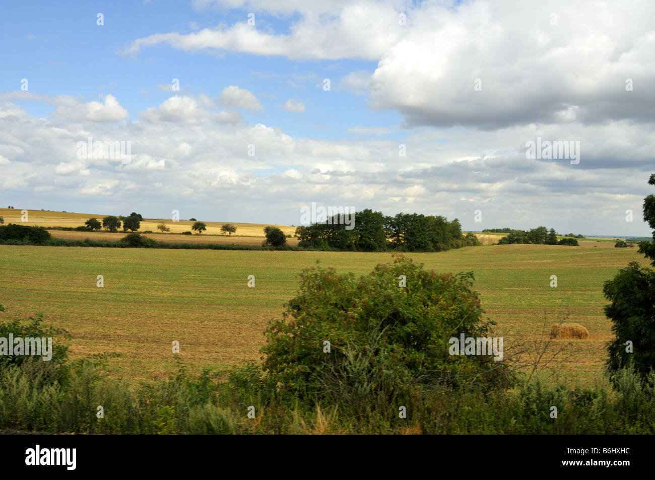 Central Bohemian countryside in summer Czech Republic Stock Photo - Alamy