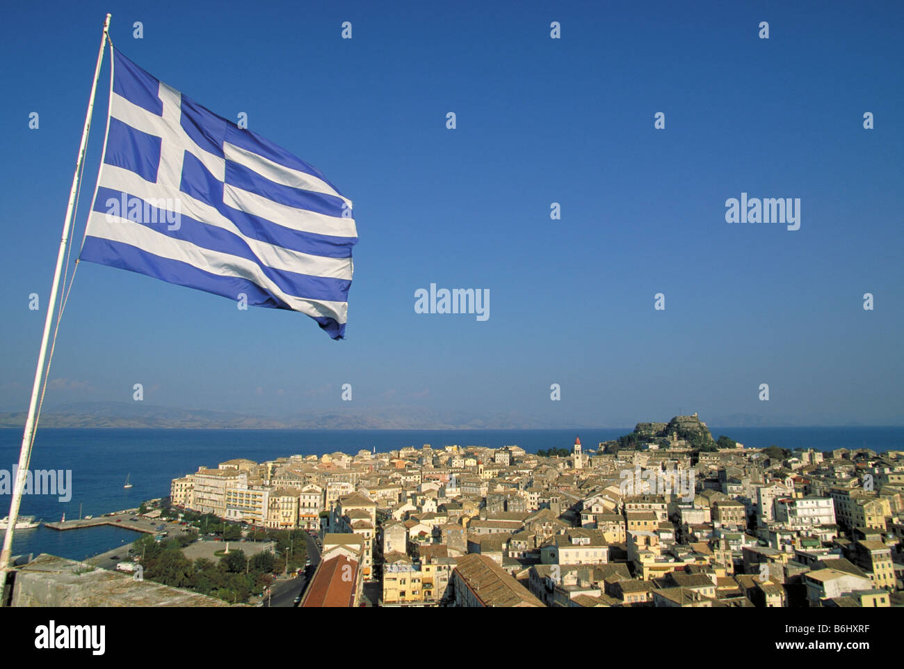 Corfu Town From Above High Resolution Stock Photography and Images - Alamy