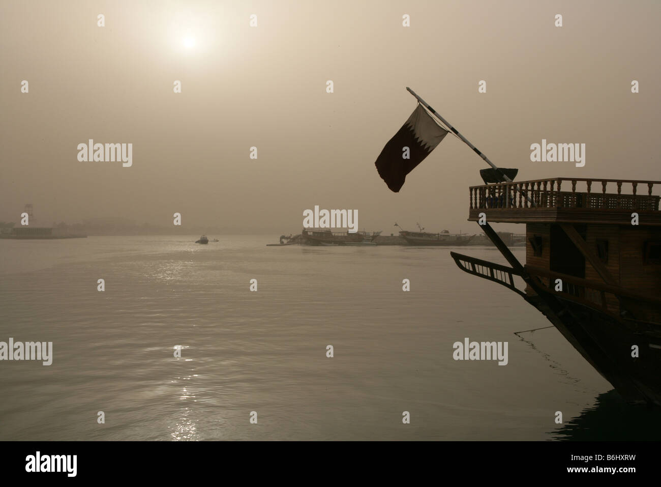 Qatari flag hi-res stock photography and images - Alamy