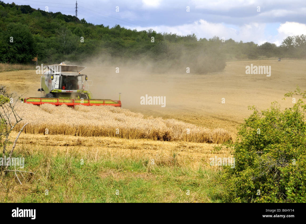 Central Bohemian countryside in summer Czech Republic Stock Photo - Alamy