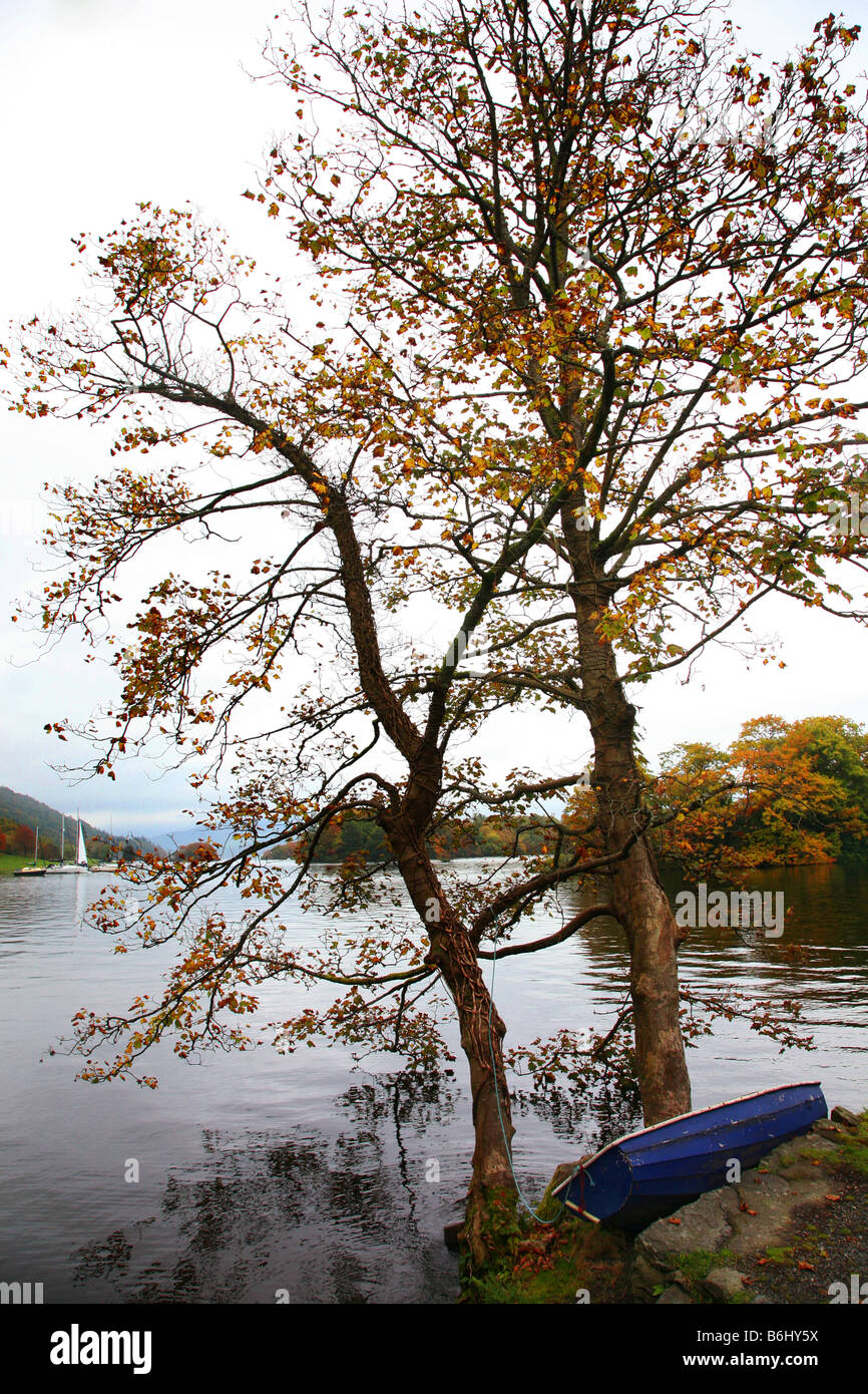 An Autumn view of Lake Windermere in the Lake District Stock Photo - Alamy