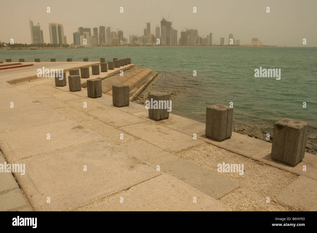 Waterfront view of Doha, Qatar Stock Photo - Alamy