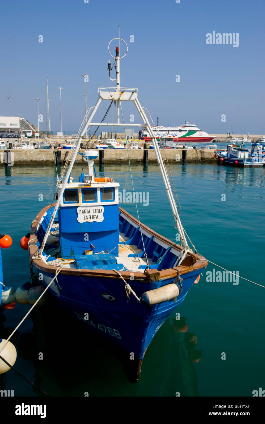 Fishing port tarifa spain hi-res stock photography and images - Alamy