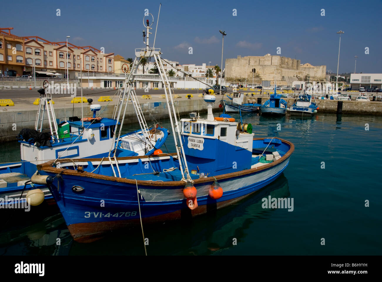 Fishing port tarifa spain hi-res stock photography and images - Alamy