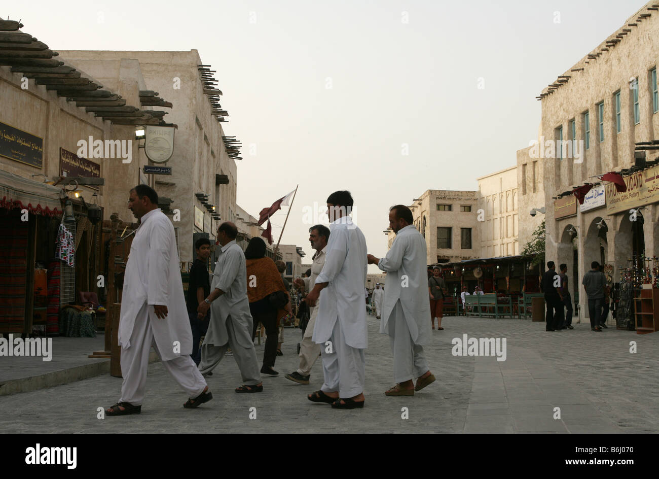Scene of the Souq Waqif market in Doha, Qatar Stock Photo - Alamy