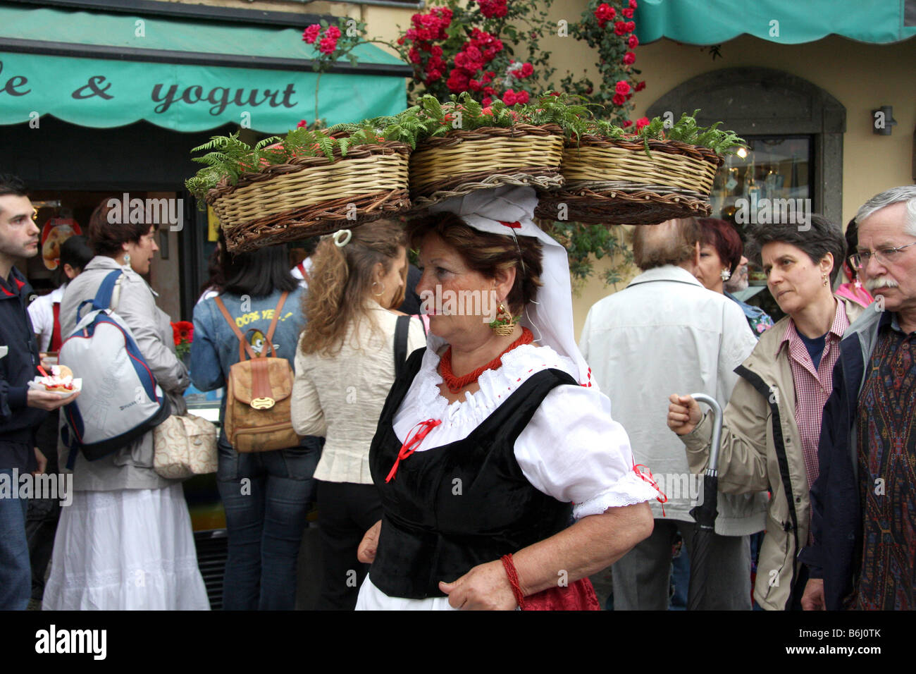 Strawberry Festival, Province of Rome. Italy Stock Photo - Alamy