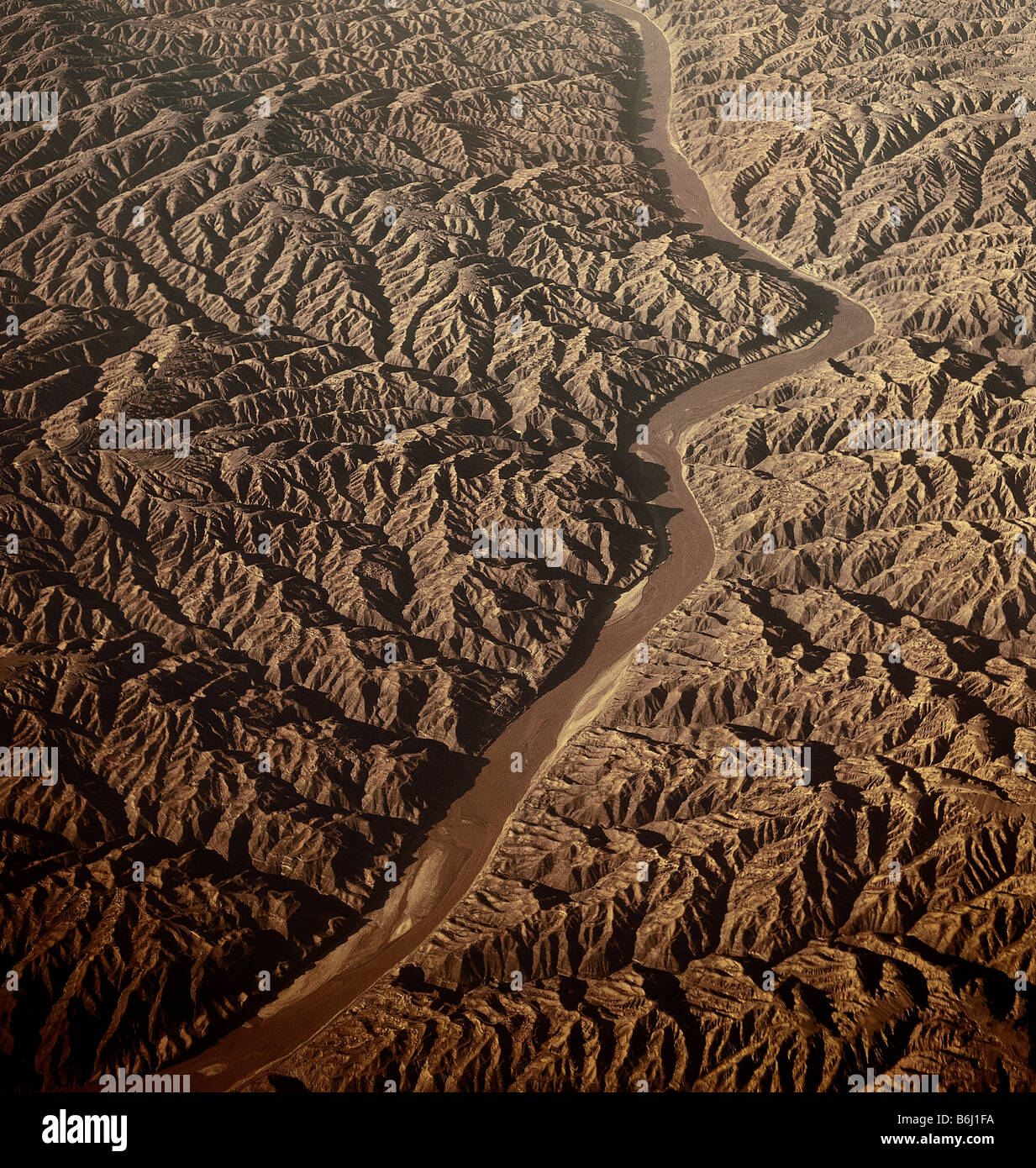 Huang he river aerial hi-res stock photography and images - Alamy