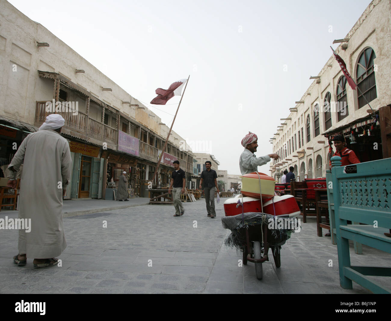Qatar doha traditional architecture old hi-res stock photography and ...
