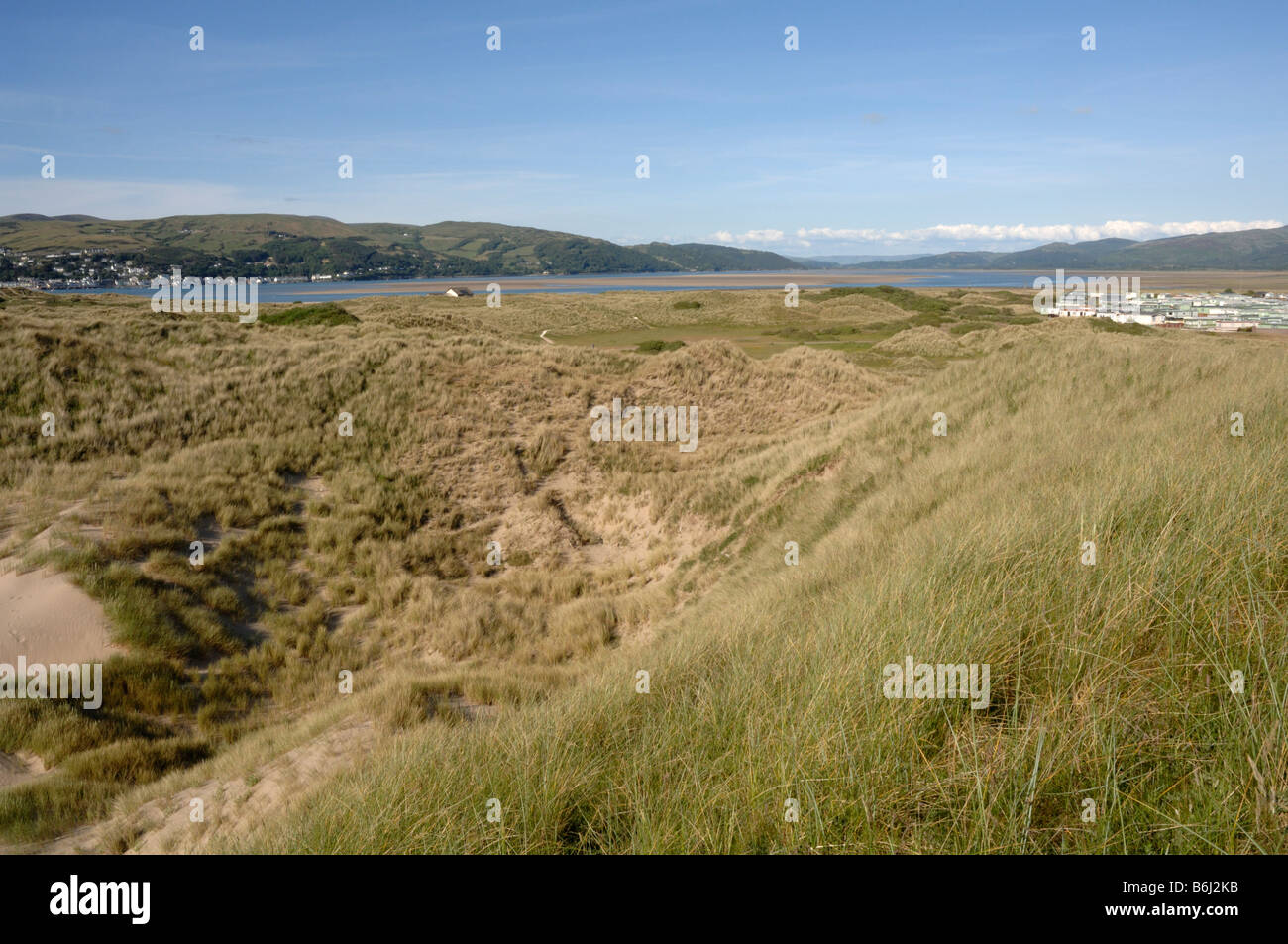 Ynyslas dunes National Nature Reserve Ceredigion Wales UK Europe Stock ...