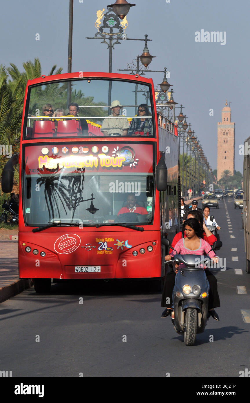 Tour bus morocco hi-res stock photography and images - Alamy