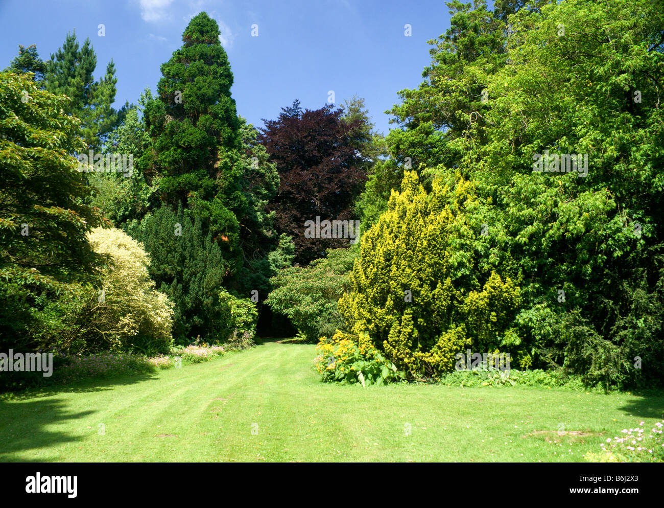 West Garden, Dyffryn House and Gardens, St Nicholas, Vale of Glamorgan ...