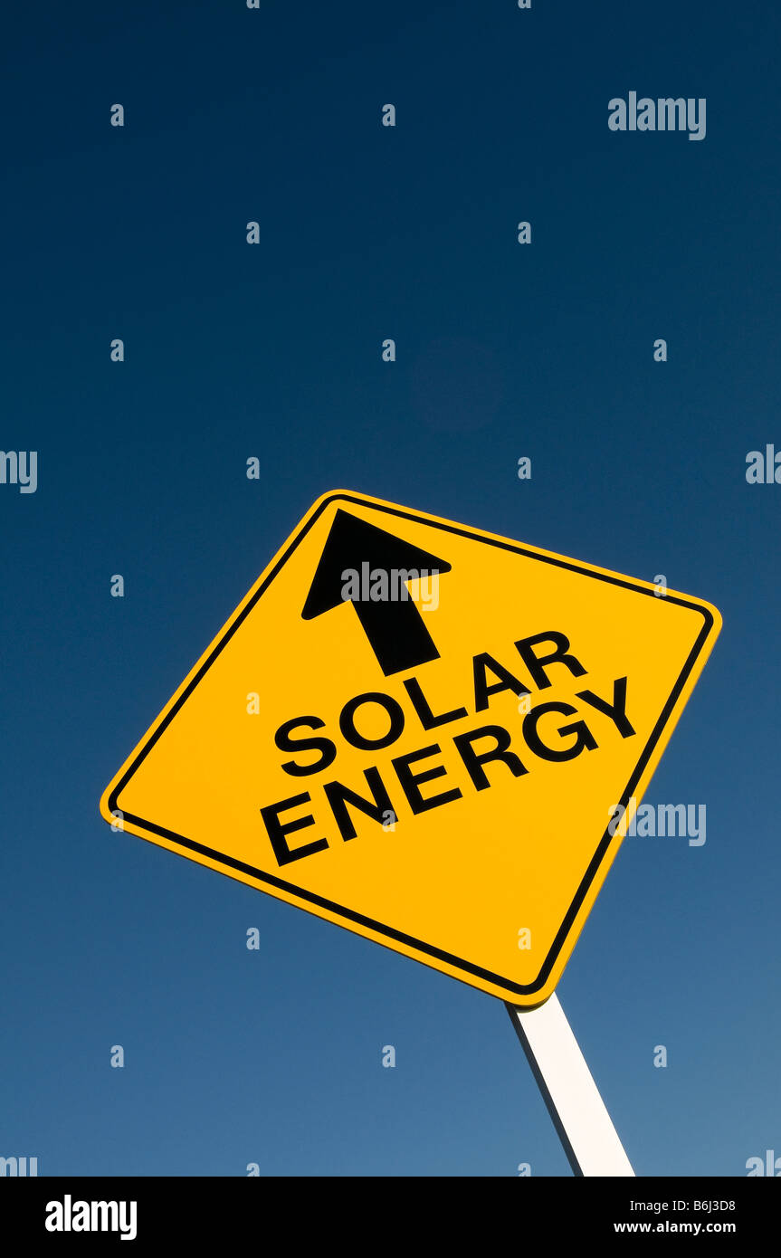 Solar signage hi-res stock photography and images - Alamy