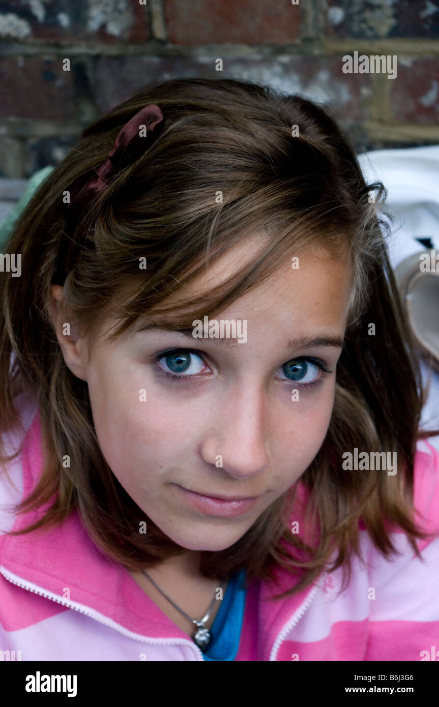 cool girl portrait teenager Stock Photo - Alamy