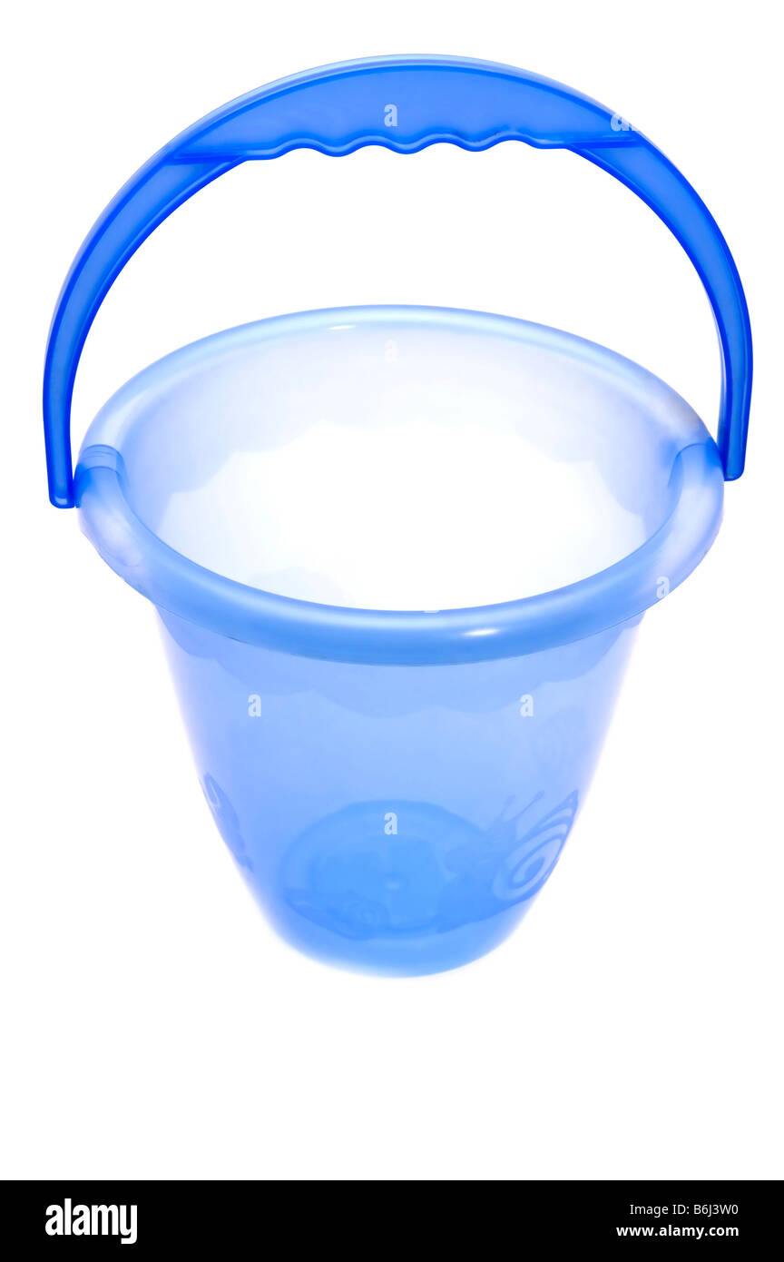 Blue plastic container Cut Out Stock Images & Pictures - Alamy