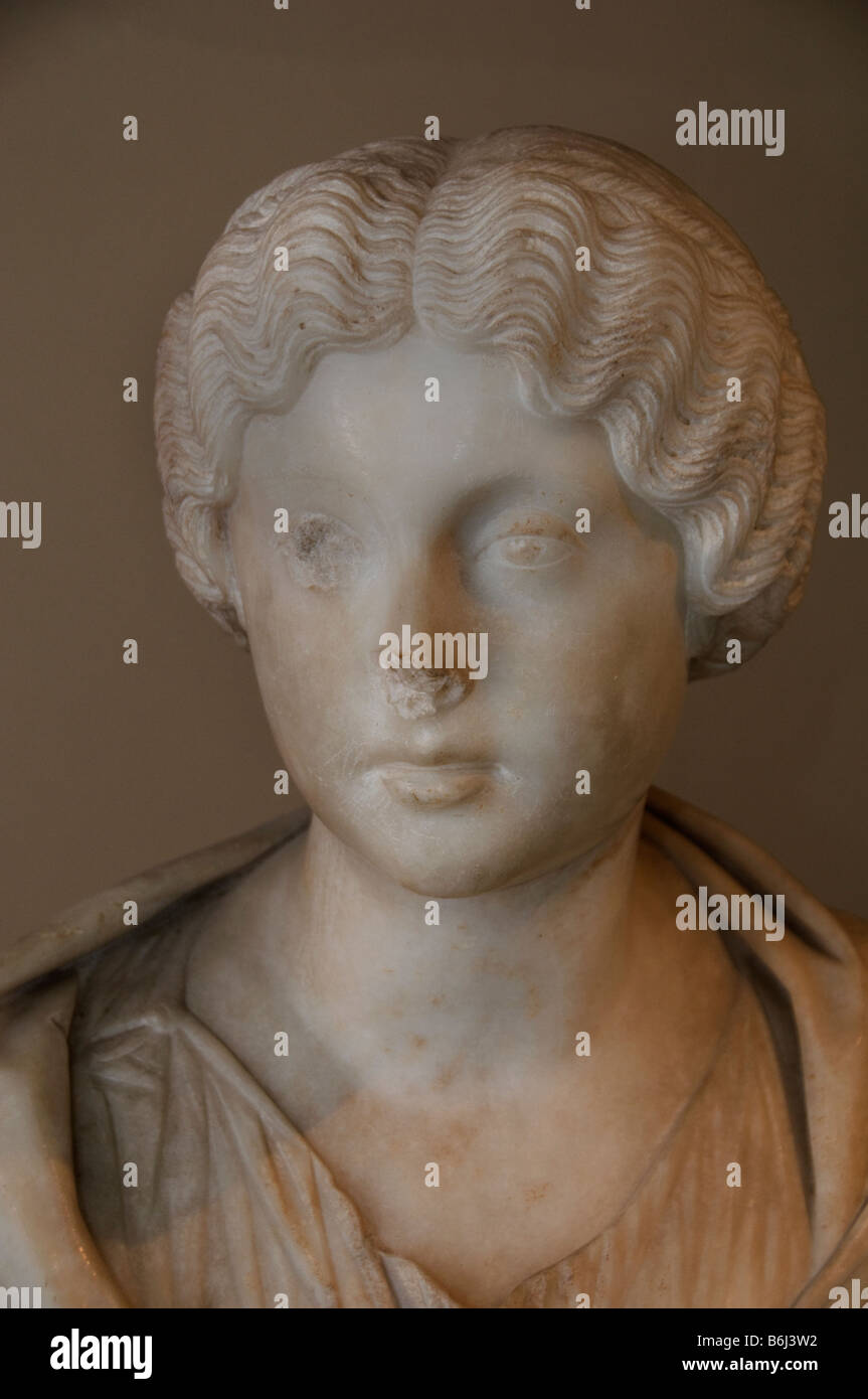 Empress Faustina II the younger marble village of Kandilli Lamunia ...