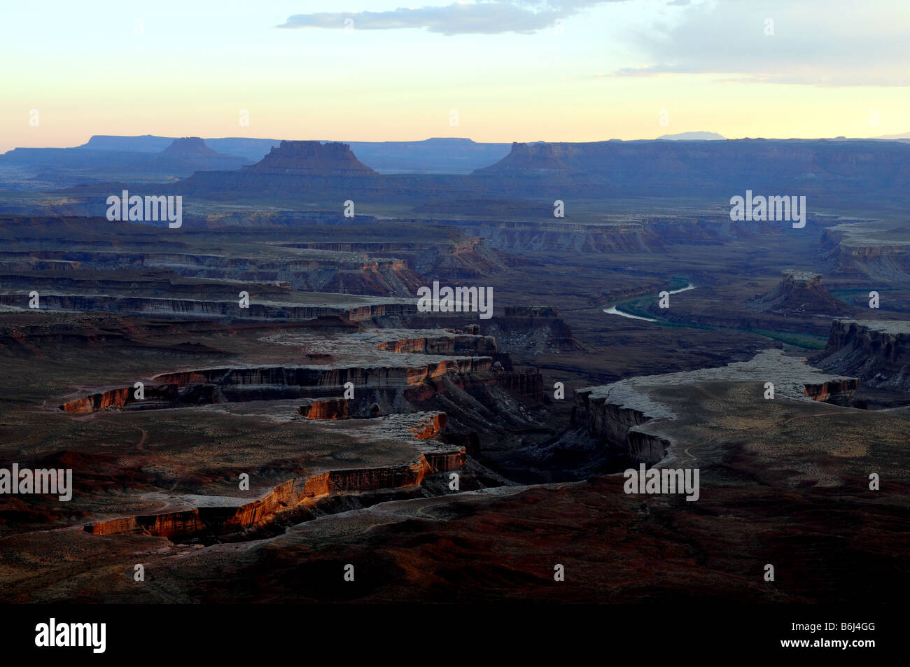 Green River Overlook Stock Photo - Alamy