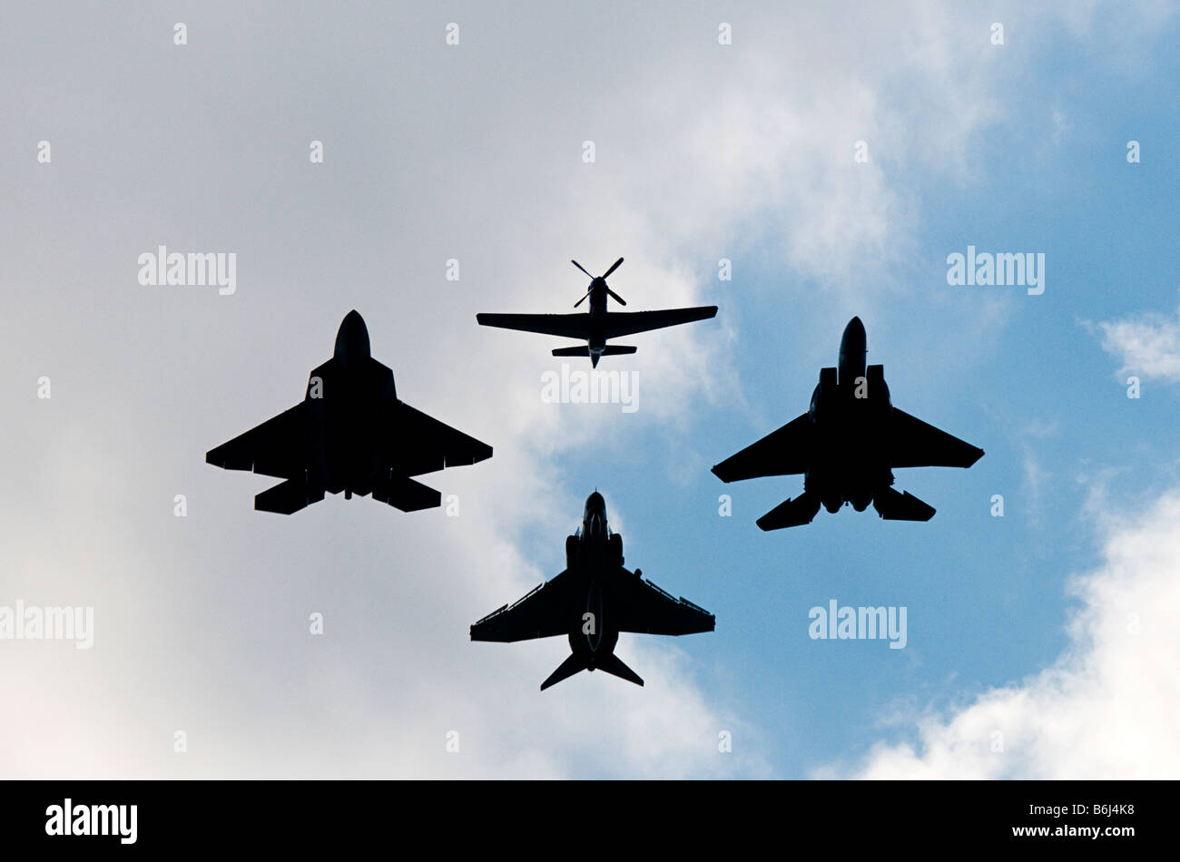 Military Flight Formations