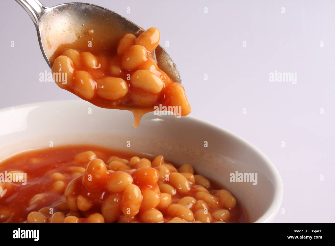 Baked beans in a tomato sauce Stock Photo - Alamy